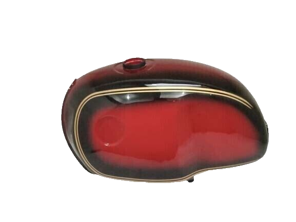 BMW R100 Rt Rs R90 R80 R75 Cherry & Black Petrol Fuel Gas Tank Steel ...