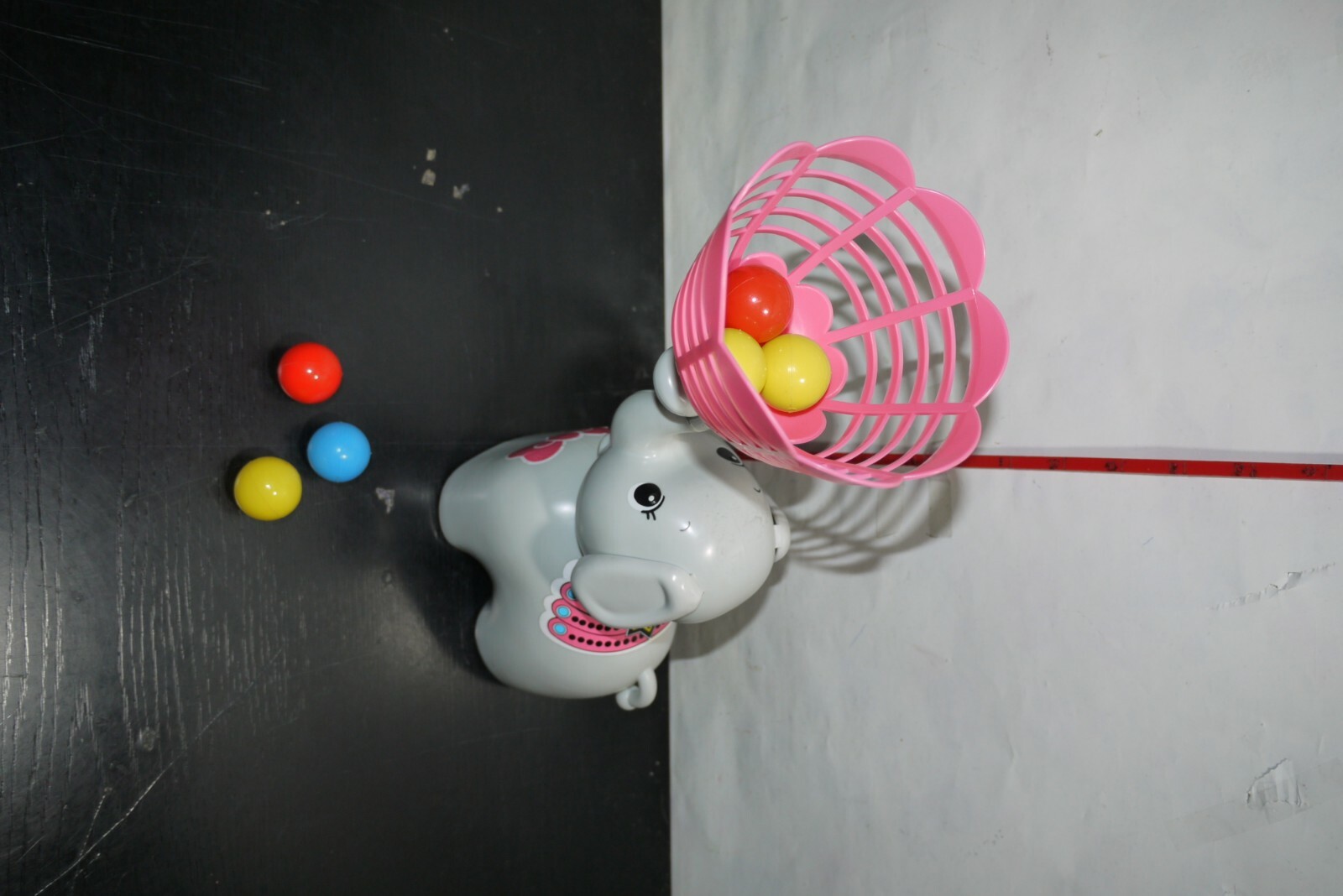 VINTAGE 1987 BALL TOSS ELEPHANT DAH YANG TAIWAN BATTERY OPERATED TOY ...