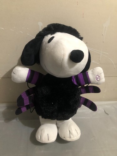 Peanuts Snoopy Halloween Spider Costume Side Stepper Animated Plush ...