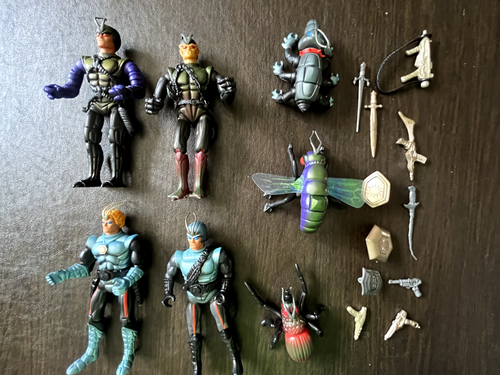 Sectaurs action figures lot + 4 Mini-Comics 1984 | eBay