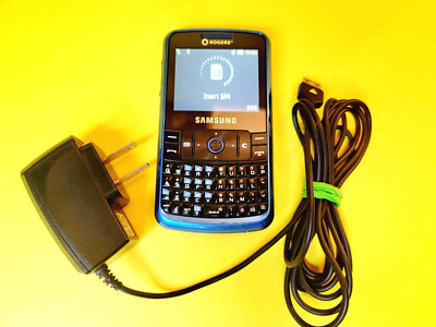 *ROGERS & CHATR ONLY* SAMSUNG HYPE SGH-A256 GSM 2G ONLY MOBILE QWERTY ...