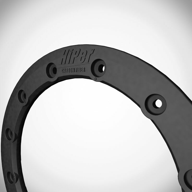 Hiper Racing CF1 Tech 3 Rear Replacement 9 Inch 9" Beadlock Wheel Ring ...