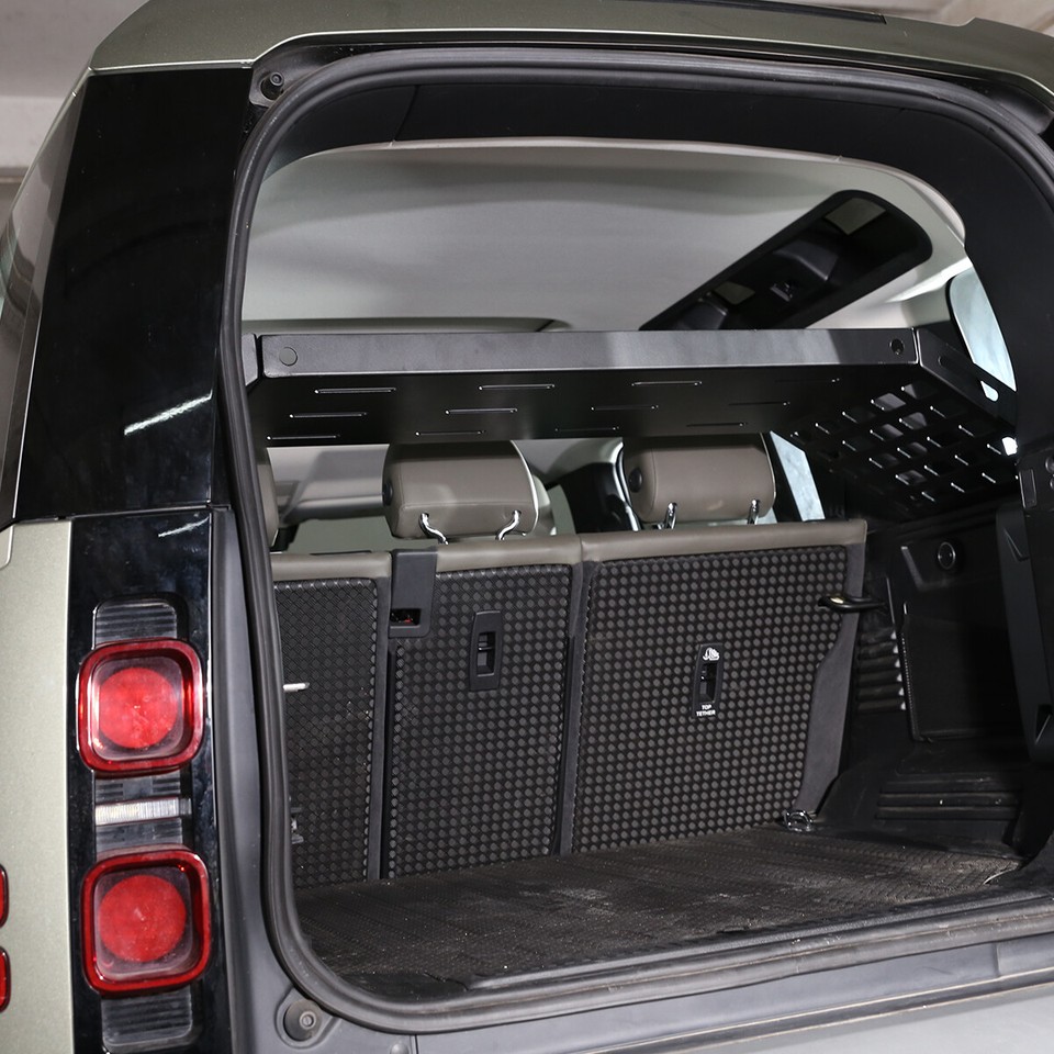 Rear Trunk Luggage Rack Cargo Shelf Holder Trim for Land Rover Defender ...