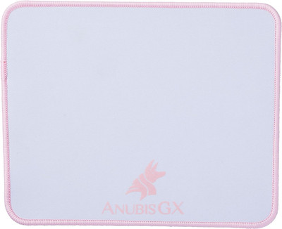 Series Pink Gaming Mouse Pad (Small: 8X10), White Pad with Light Pink ...