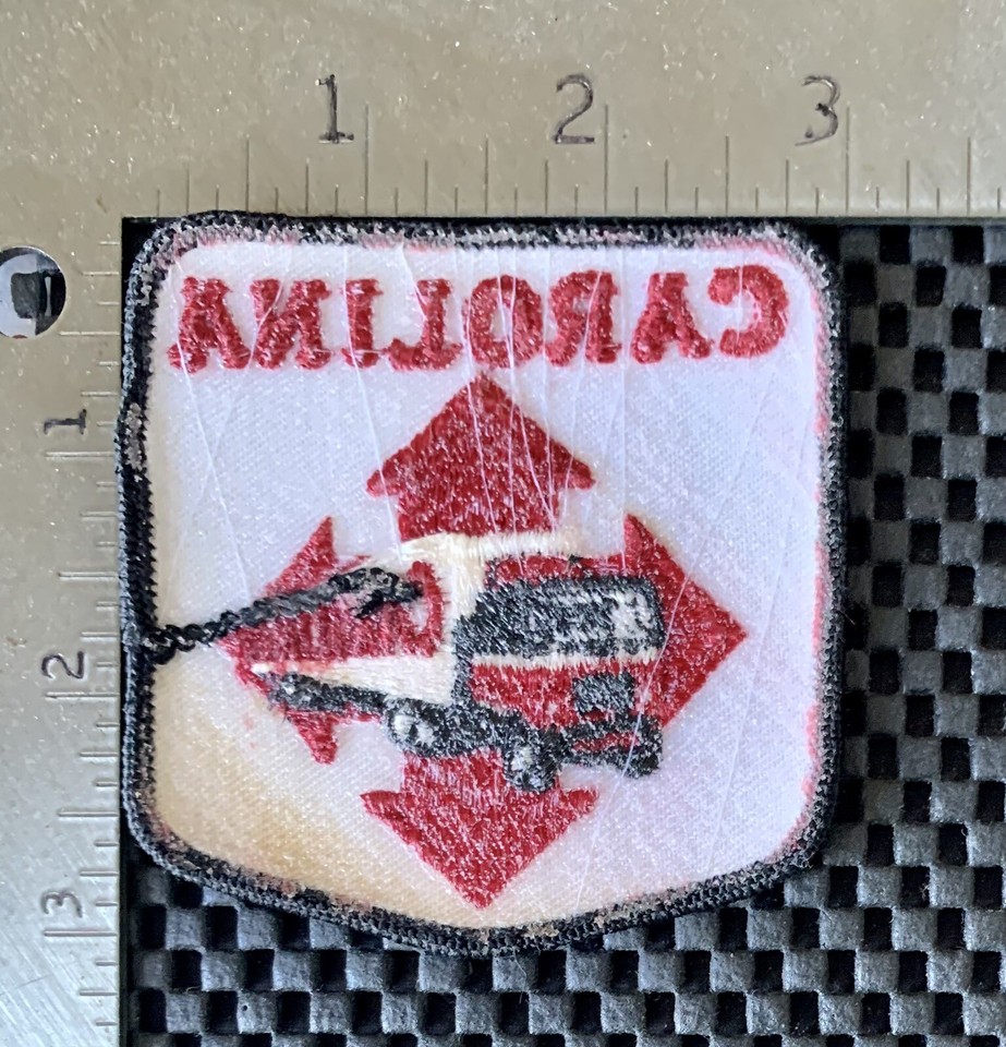 CAROLINA FREIGHT EMBROIDERED SEW ON PATCH TRUCKING MOTOR FREIGHT CLOSED ...
