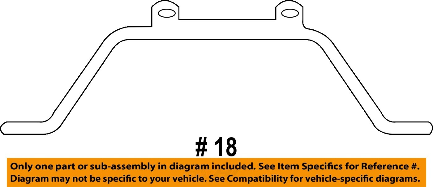 Genuine Nissan Impact Bar Bracket 24230-6fl1a for sale online | eBay