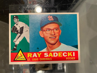 1960 TOPPS #327 RAY SADECKI ST. LOUIS CARDINALS BASEBALL CARD NM/MT | eBay