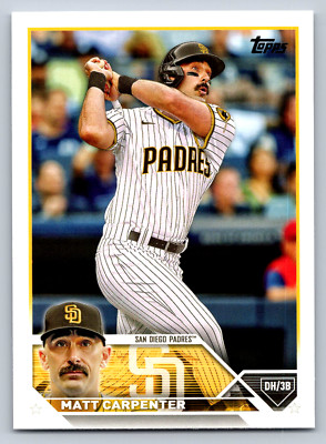 2023 Topps #478 Matt Carpenter San Diego Padres Baseball Card | eBay