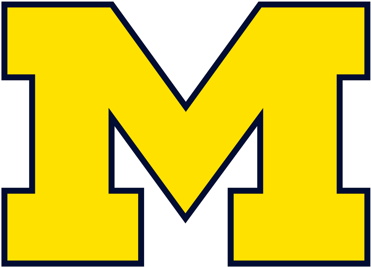 Michigan Wolverines - Die Cut Laminated Vinyl Sticker/Decal | eBay