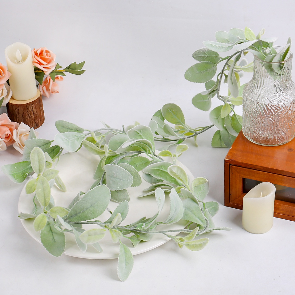 182cm Artificial Rattan Vine Flexible Fake Rattan for Home Table Decor ...