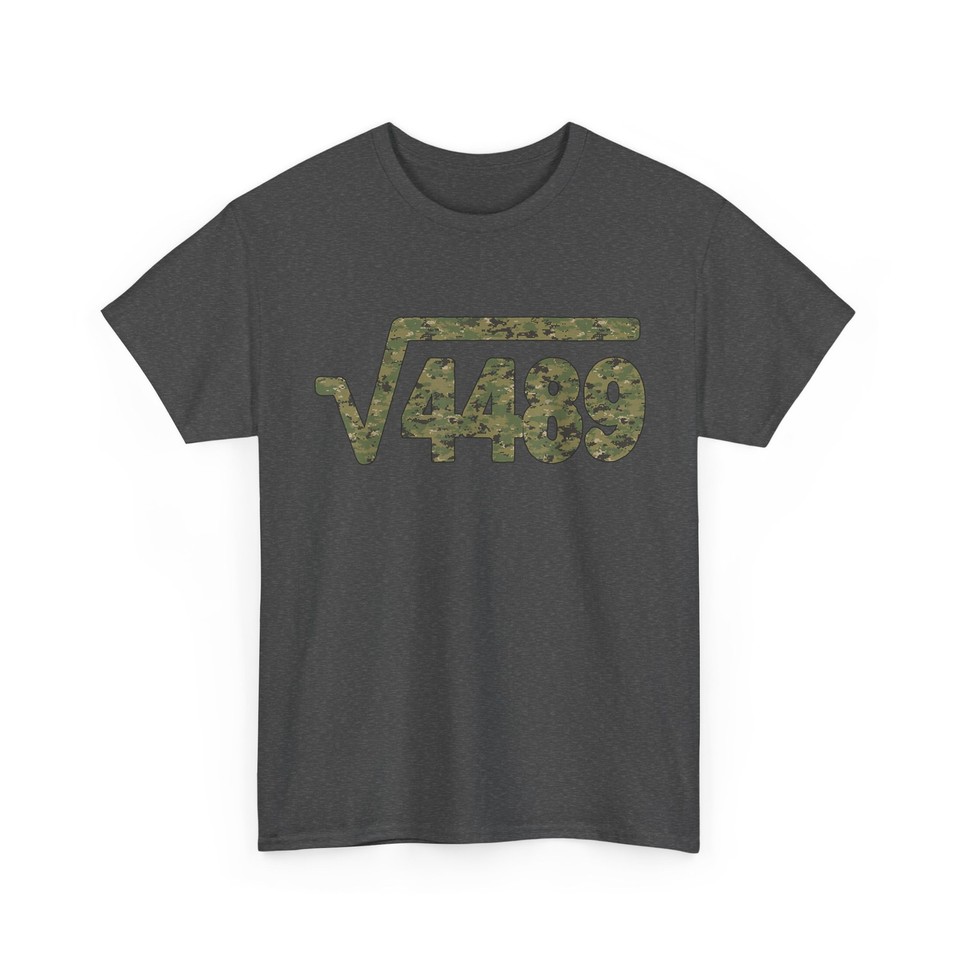 Six Seven 6 7 Army Pattern Shirt, Square Root 4489 Math Teacher T-Shirt ...