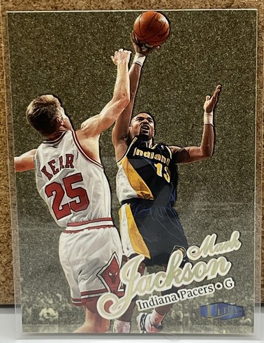 1997-98 Ultra Gold Medallion #57G Mark Jackson Indiana Pacers ...