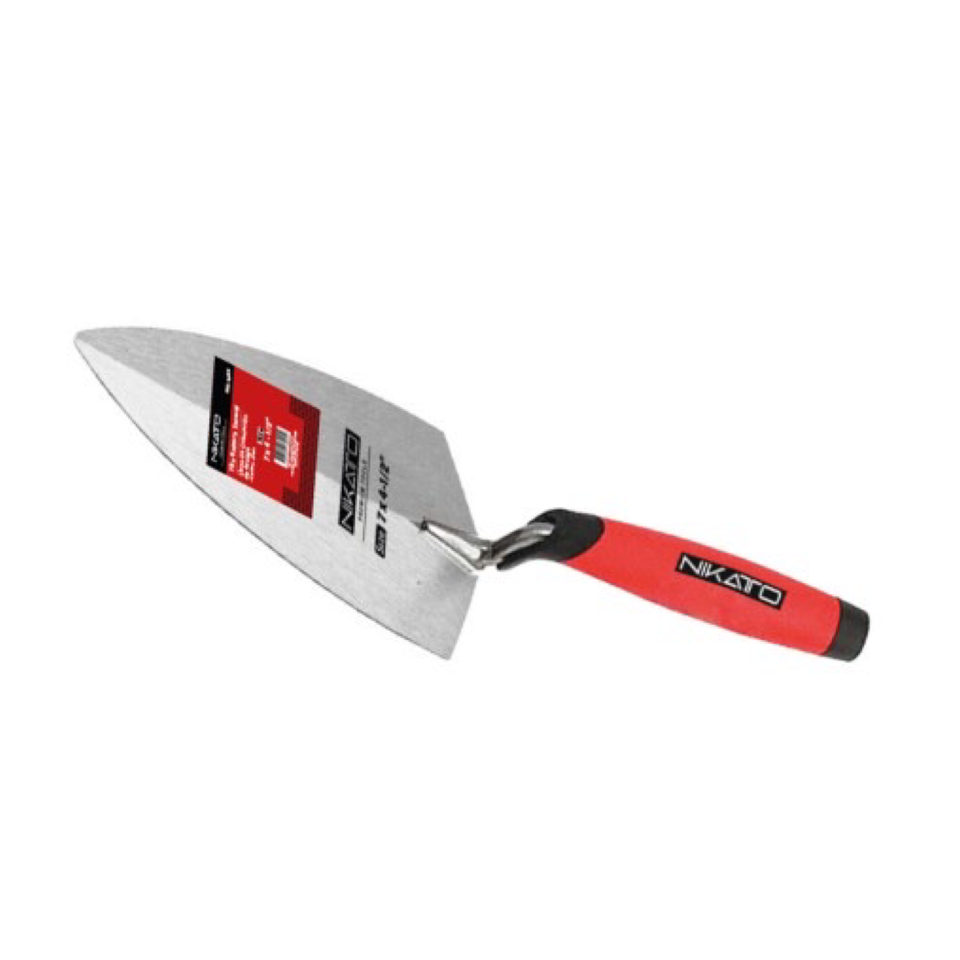 Philadelphia Brick Trowel, Carbon-Steel Blade, Ergonomic Handle. Size ...