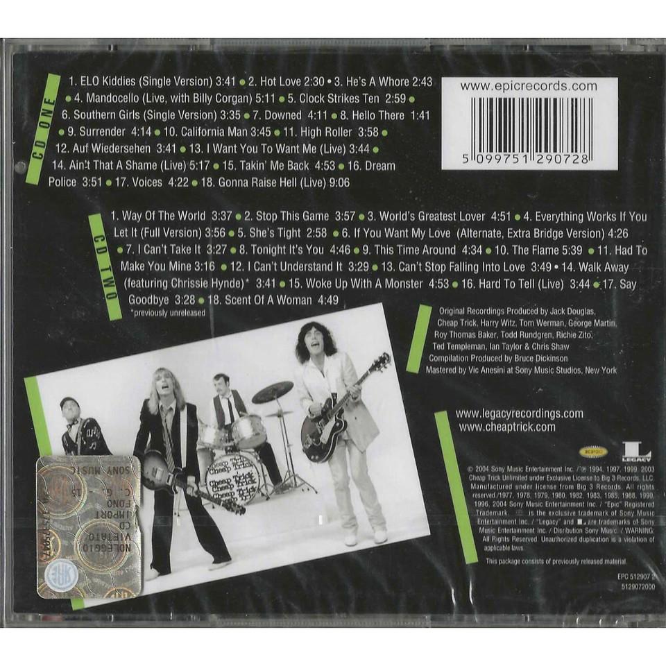 Cheap Trick CD The Essential / Epos – 5129072 Versiegelt | eBay