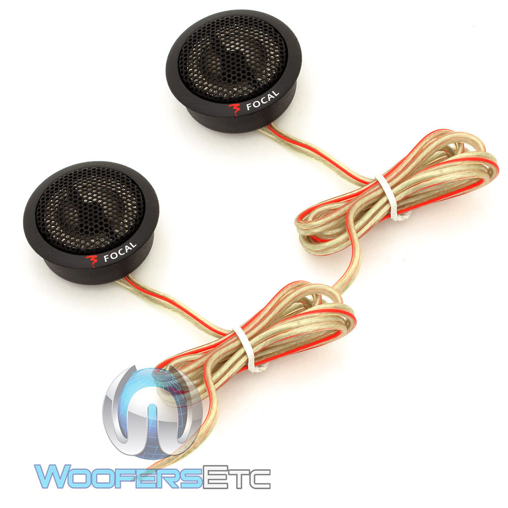 PAIR OF FOCAL TA-243 CAR AUDIO POLYGLASS TWEETERS FLUSH MOUNT MADE IN ...