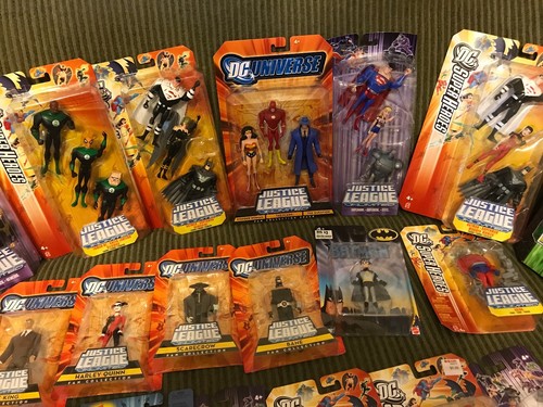 JLU Justice League Unlimited Action Figures Huge Lot 1-2-3-4-6 Figures ...