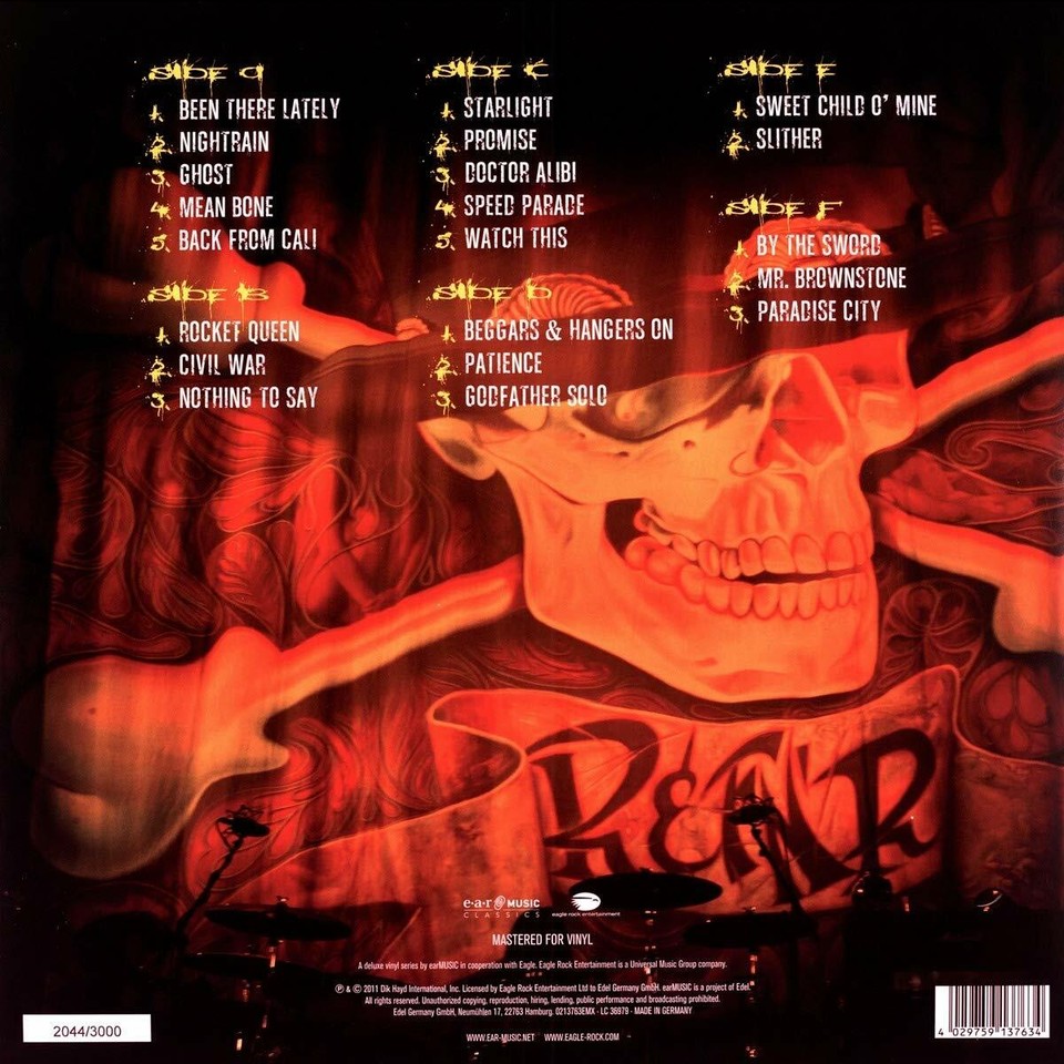 SLASH - MADE IN STOKE 24/7/11 (LIMITED VINYL EDITION) 4 VINYL LP+CD NEW ...