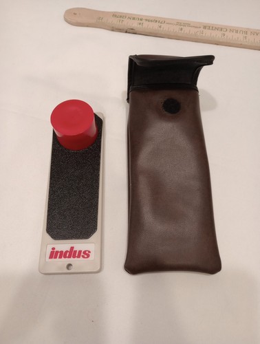 HAND HELD INDUS MICROFICHE VIEWER WITH POUCH/VINTAGE | eBay