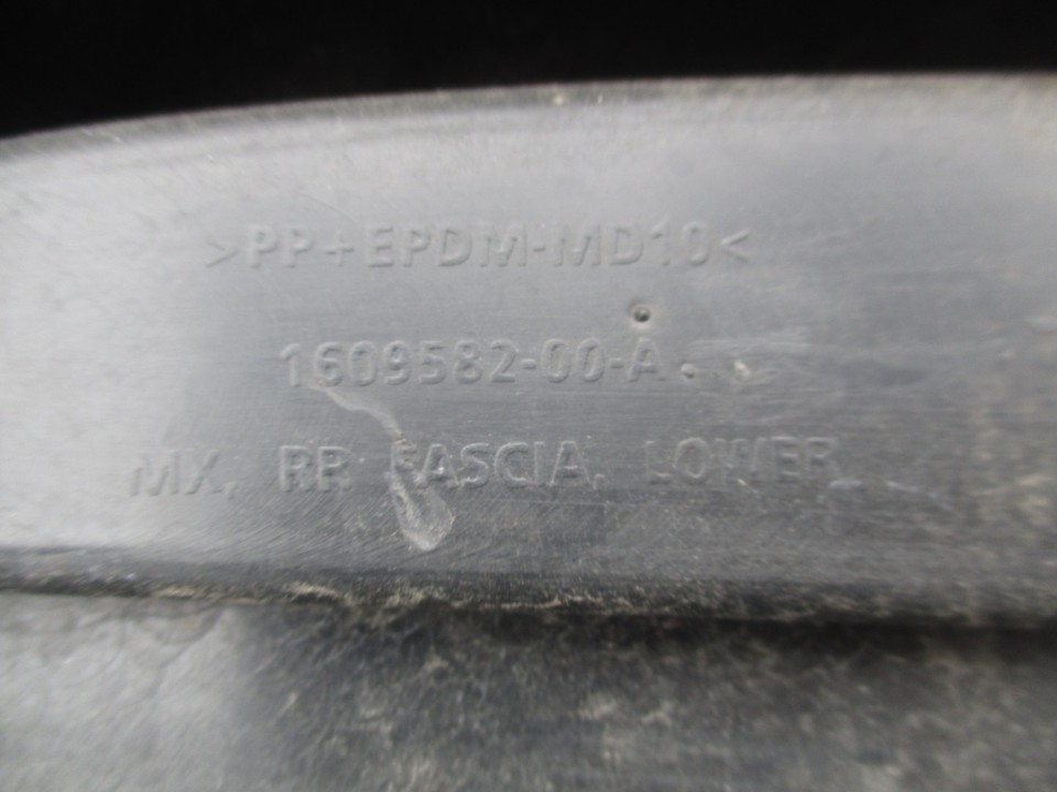2021 2022 2023 2024 Tesla Model X rear bumper cover oem “ NO SHIPPING ...