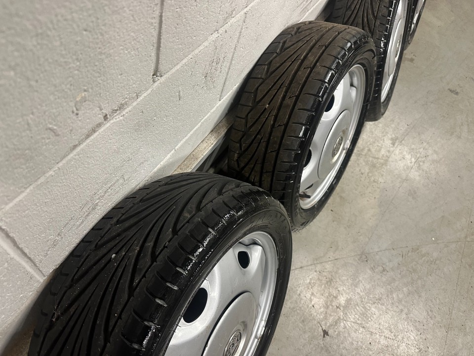 vauxhall nova astra 4x100 15 steal wheels with caps astra gte gsi toyo ...