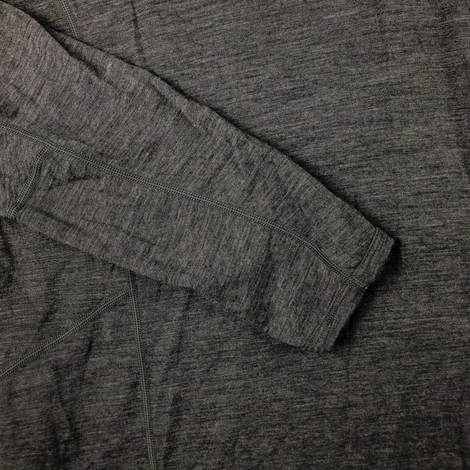 Banded Trained Mens 2XL 100% Merino Wool Hunting 1/2 Zip Hooded Base ...