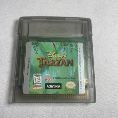 Disney's Tarzan (Nintendo Game Boy Color, 1999) GBC - Cartridge Only ...