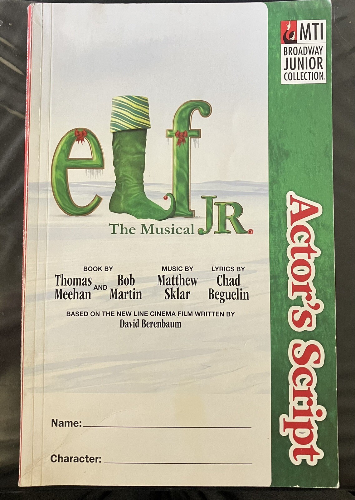 ELF Jr - Kids MTI Broadway Junior MUSICAL Collection - Actors Script ...