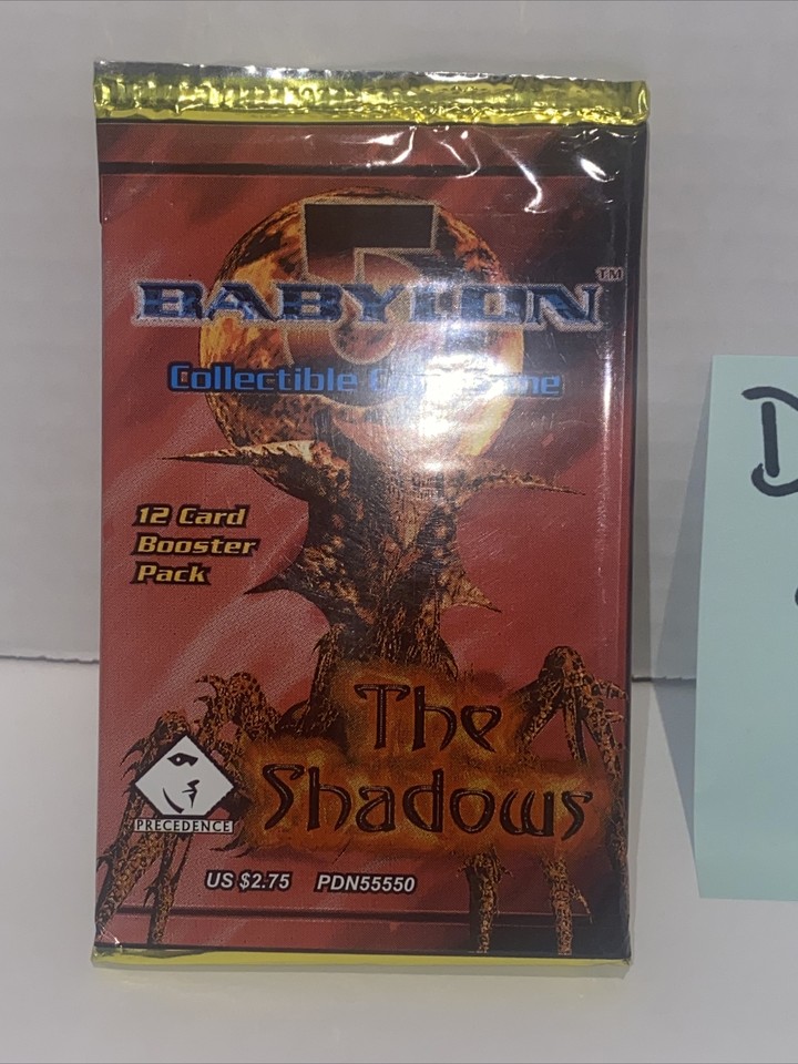 Babylon 5 CCG Shadows Edition: 12-Card Booster Pack Sealed New Collectible Game | eBay