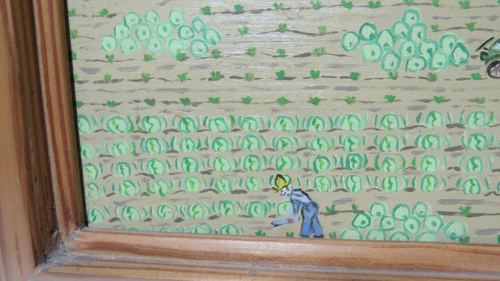 Original 1925 Harold Acker Self Taught Painter Wisconsin Farm Oil Rare ...