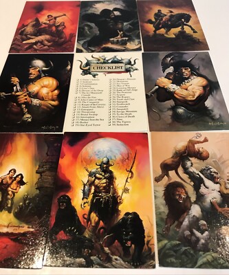 1992 FPG Ken Kelly Collection Complete 1-90 Fantasy Art Card Set | eBay
