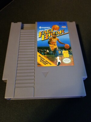 Magic Johnson's Fast Break (Nintendo Entertainment System NES) Cart ...