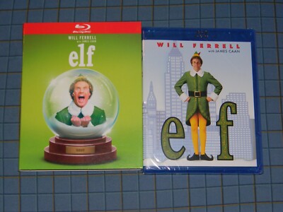 Elf (2003 WS Blu-ray) Will Ferrell James Caan & Zooey Deschanel-NEW W ...
