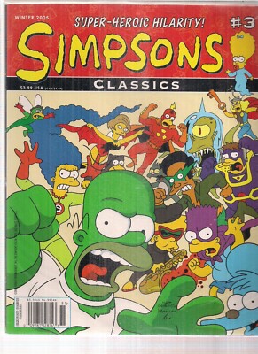 Simpsons Classics #3 Winter 2005 Magazine Comic Cartoon | eBay.de