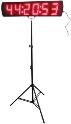 Red Color Portable 5 Inch LED Race Timing Clock for Running Events LED ...