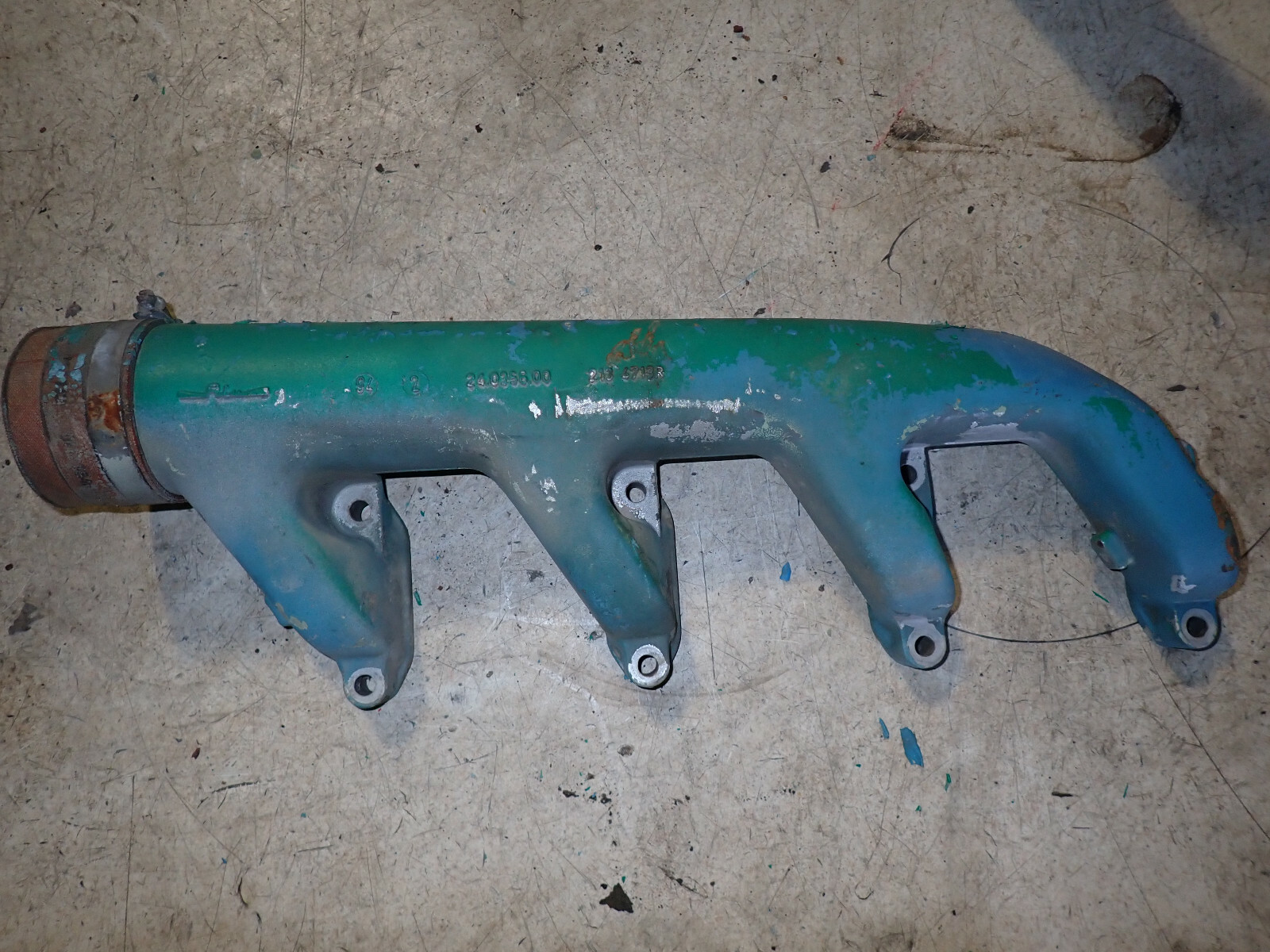 Deutz BF6L913 BF6L 913 Diesel Engine Intake Manifold 213-4713 R 4 Port ...