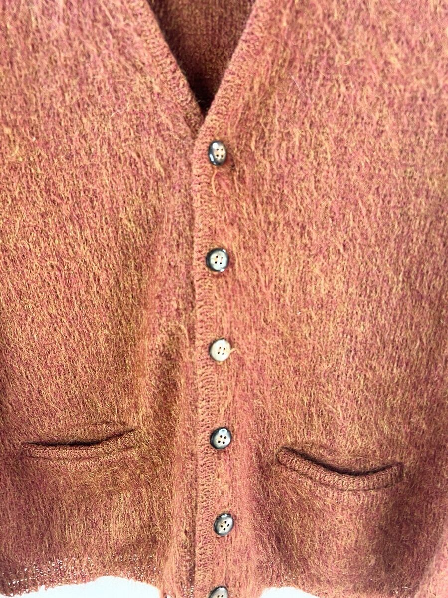 Vintage 60s Penny's Towncraft Mohair Cardigan Sweater Size Vintage 60s Penny's Towncraft Mohair Cardigan Sweater Size