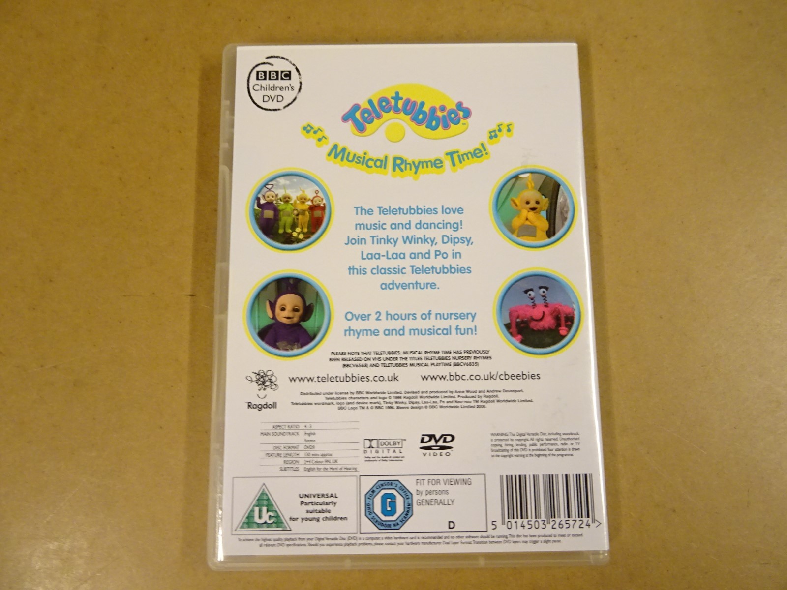 DVD / TELETUBBIES - MUSICAL RHYME TIME! | eBay UK