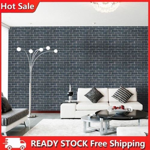 Self Adhesive Brick Wall Stickers Patterns DIY Home Living Room Dorm ...