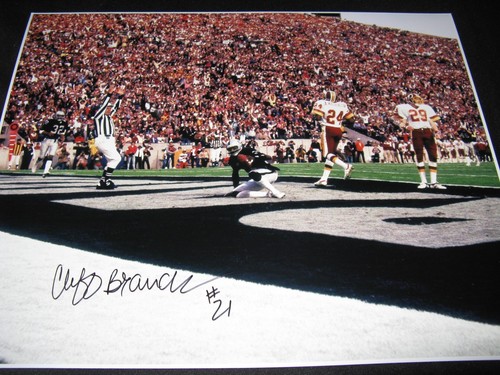 Cliff Branch Oakland Raiders Signed 16x20 Photo SB XVIII PSA | eBay