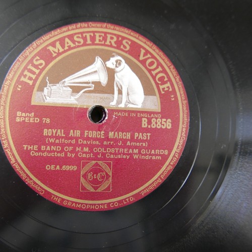 78rpm COLDSTREAM GUARDS royal air force march past / milanollo | eBay UK