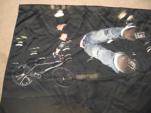 matt hoffman Vans shoe advertising 42 in x 42in BMX rider 2 1/2 loop | eBay