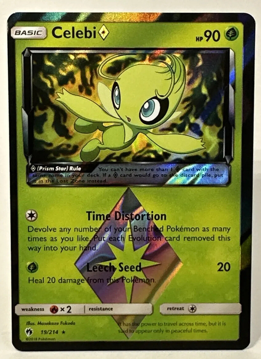 Rare Celebi Card