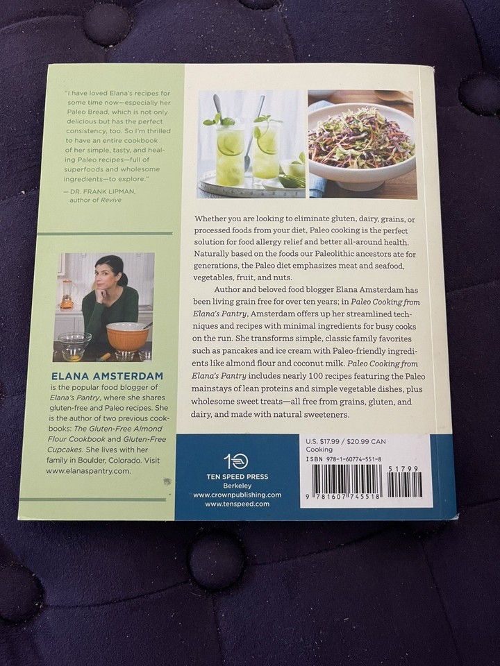 Paleo Cooking from Elana's Pantry : Gluten-Free, Grain-Free, Dairy-Free ...
