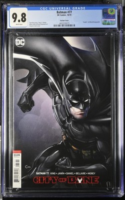 Batman 77 CGC 9.8 10/19 DC Comics Variant Cover Death of Alfred ...