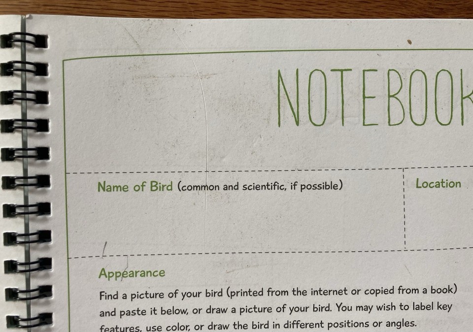 The Good and Beautiful Birdwatching Notebook Grades 3-8 | eBay