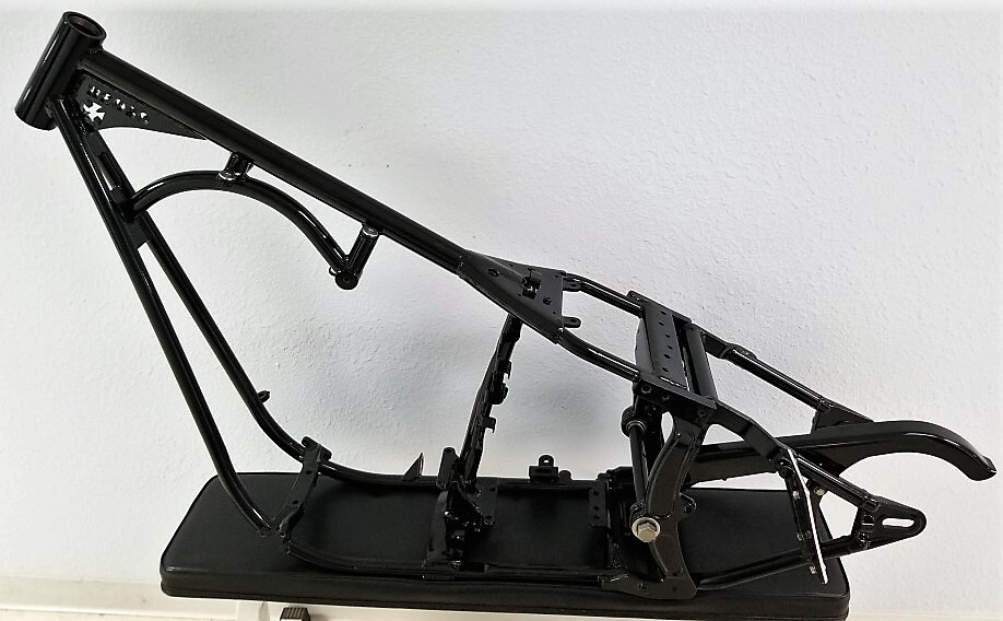 12" USA Made Softail Motorcycle Frame | Chopper | Twin Cam Softail ...