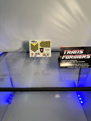 Transformer G2 Jagura Rescue Force Sticker Catalog Predator Exclusive ...