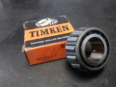 Timken Tapered Roller Bearings Mod M12649 | eBay