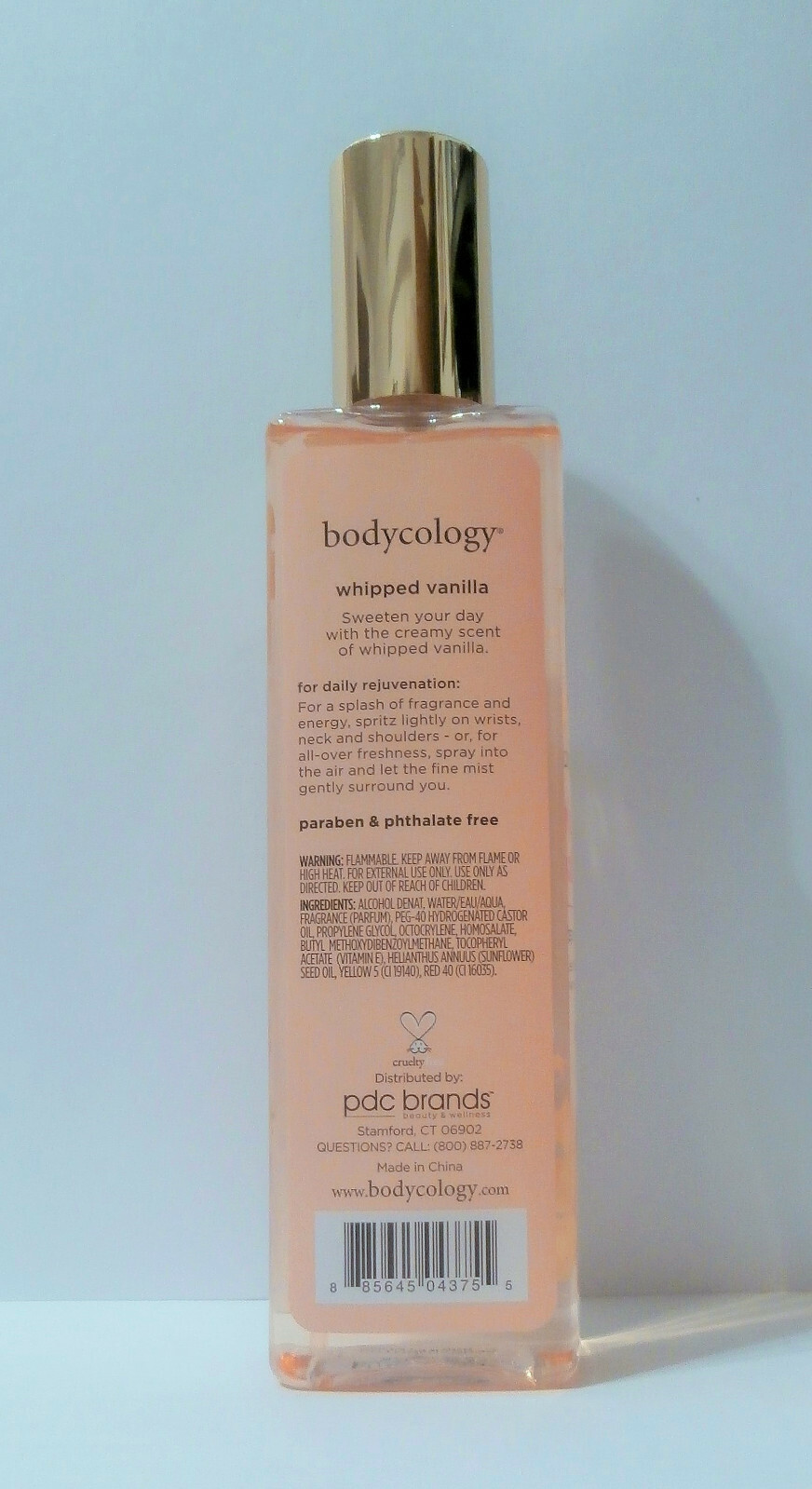 Bodycology whipped vanilla Fragrace Mist 8oz New Free Shipping | eBay