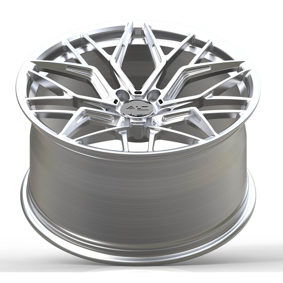 19" 20" ALT20 Forged Brushed Aluminum wheels for C8 Corvette Z51 ...